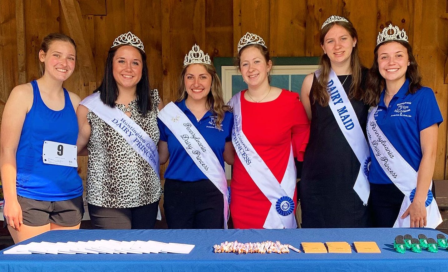 PA State Dairy Princess Royalty Team helping to feed PA with the Moovin ...